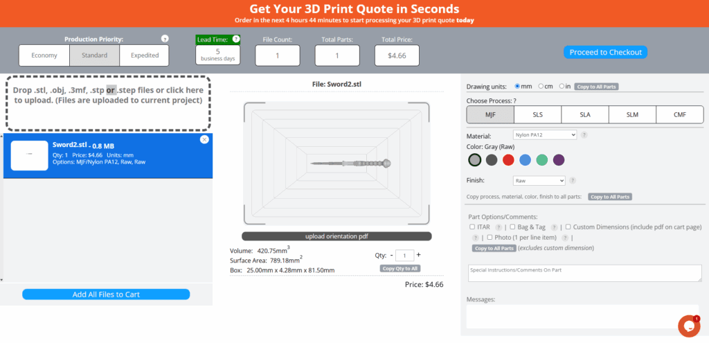 JawsTec: How to use the Instant Quote Engine Guide