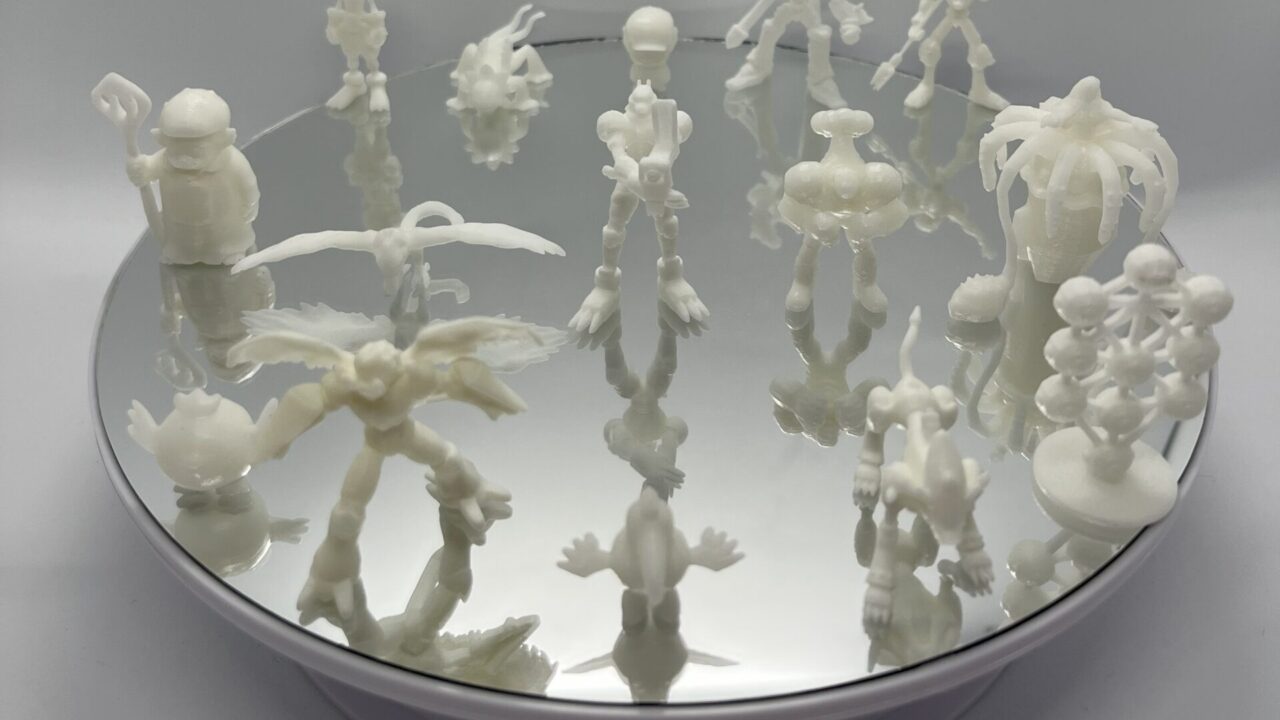3D Printed Digimon Figures